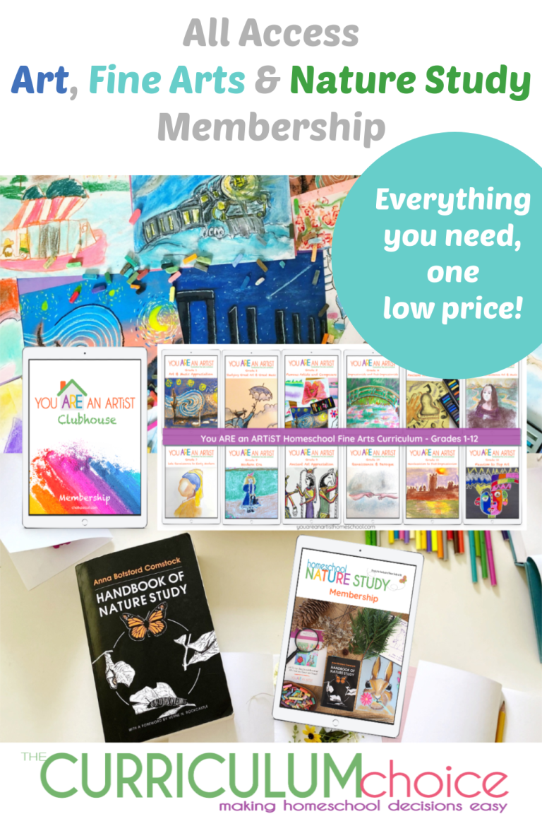 All Access Art, Fine Arts and Nature Study Membership - The Curriculum ...