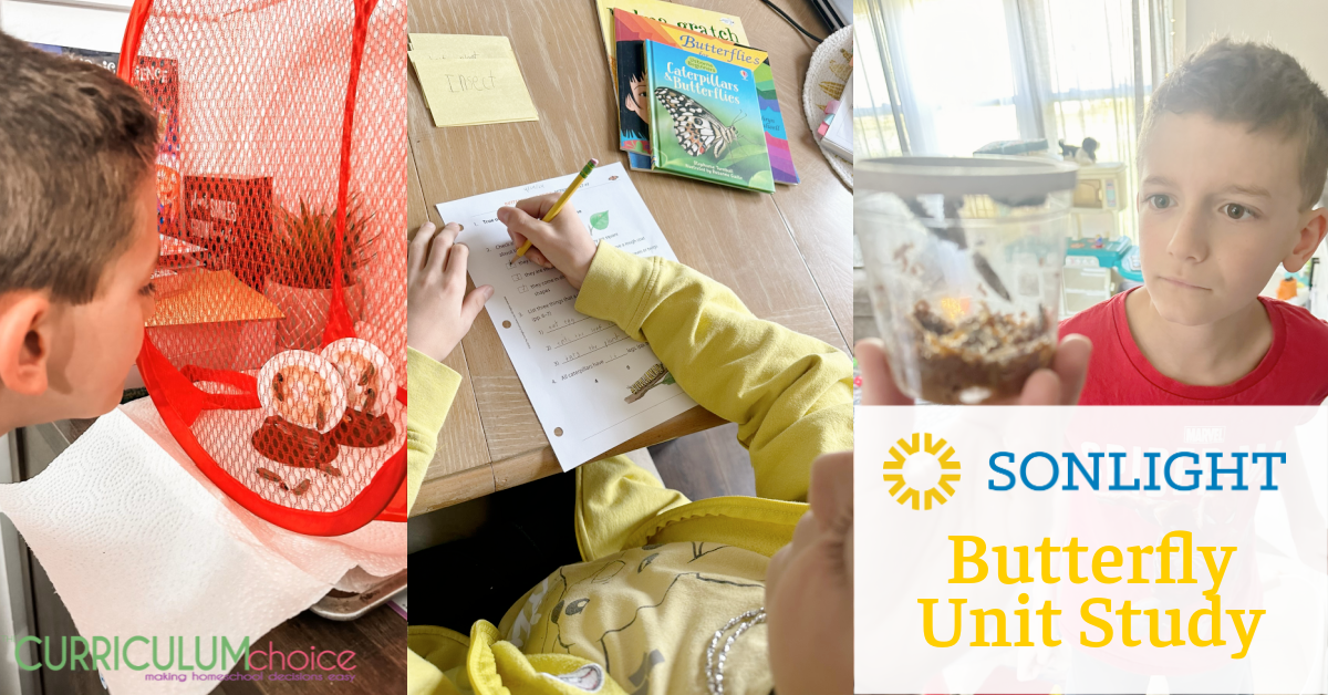 Sonlight Butterfly Unit Study - The Curriculum Choice