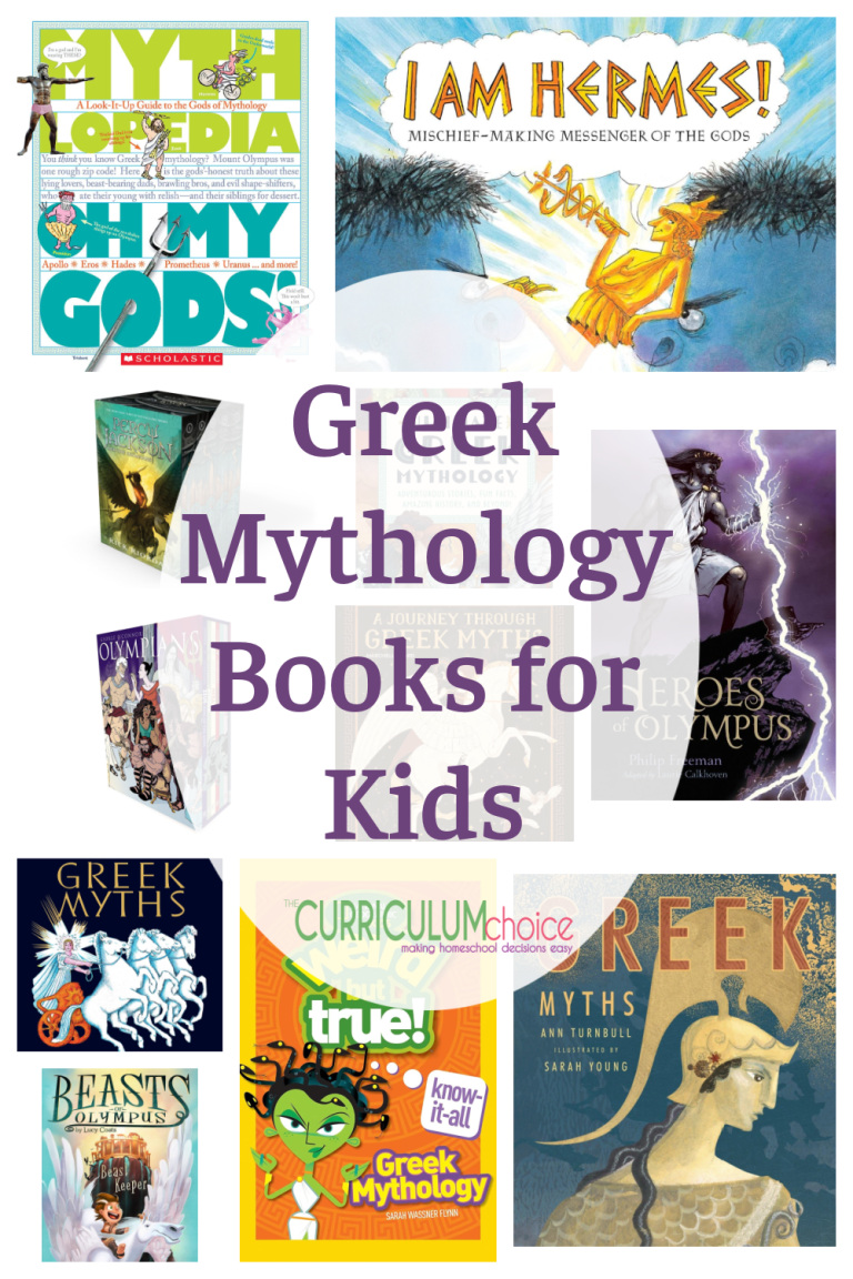 Greek Mythology Books for Kids - The Curriculum Choice