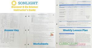 Homeschool Science Scheduling with Sonlight Science - The Curriculum Choice