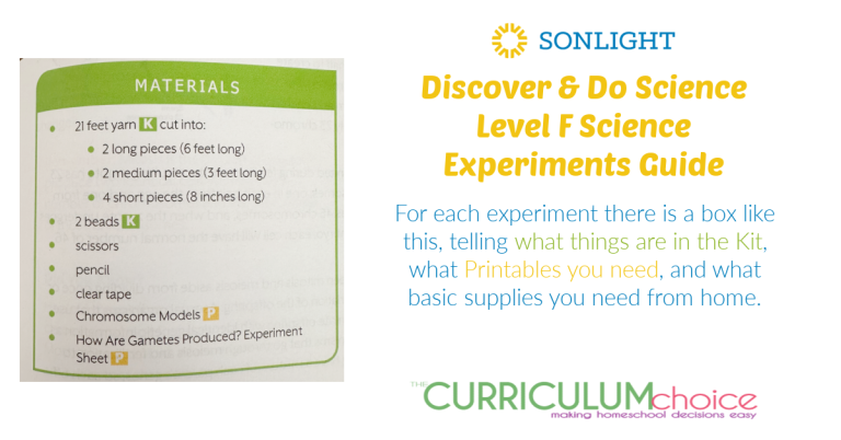 Sonlight Discover & Do Science F: A Review - The Curriculum Choice