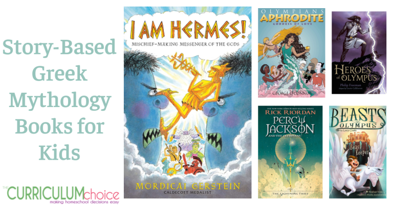 Greek Mythology Books for Kids - The Curriculum Choice