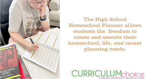 Not Consumed Student Homeschool Planners - The Curriculum Choice
